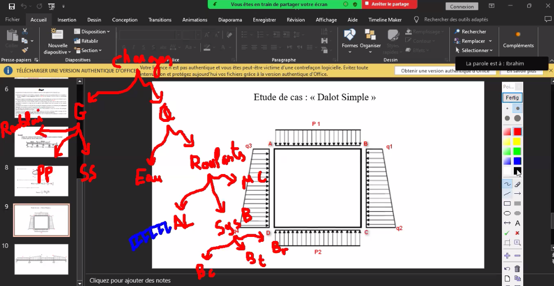 Dimensionnement en béton armé des dalots : CAD90 & Robot
